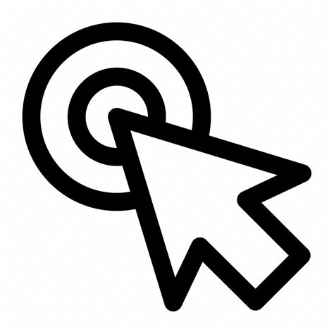 arrow cursor double click icon icon download on iconfinder