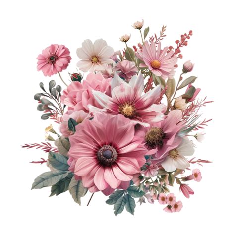 Pink Flower Background Pngs For Free Download