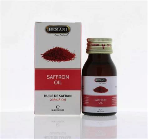 Масло Шафрана Кумкумади, Saffron Oil Hemani, 30 мл