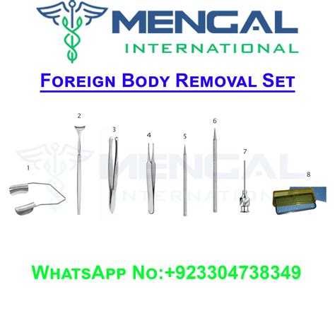Foreign Body Removal Set Mengal International