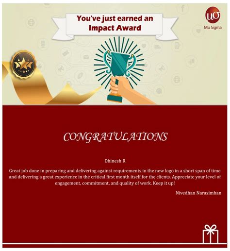 dhinesh r on linkedin impactaward 10 comments