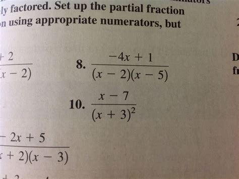 how to solve partial fractions by decomposition b c guides