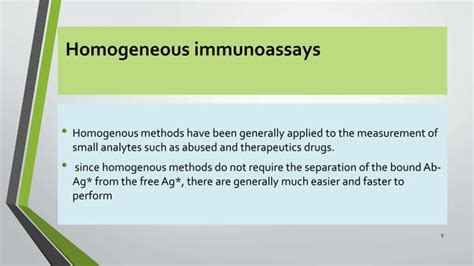 Immunoassay PPTX Allergies Diseases And Conditions