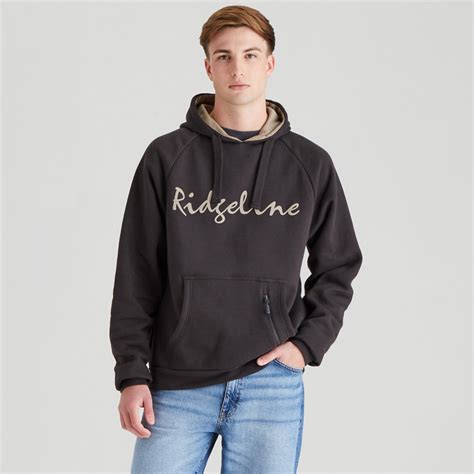 Mens Signature Hoodie Grey Black Working Summer Shows And Everyday Wear