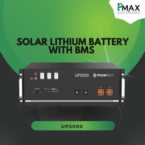 Pylontech Solar Lithium Battery Up5000 ลิเธียมแบตเตอรี่สำหรับระบบโซลา