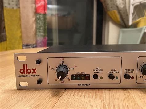 Dbx Preamp Processor Reverb