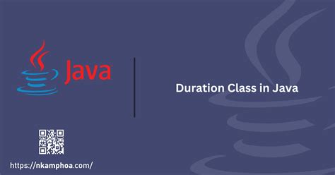 Duration Class In Java