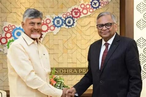 Swarna Andhra Pradesh Naidu Ropes In Tata Sons Chairman To Co Chair