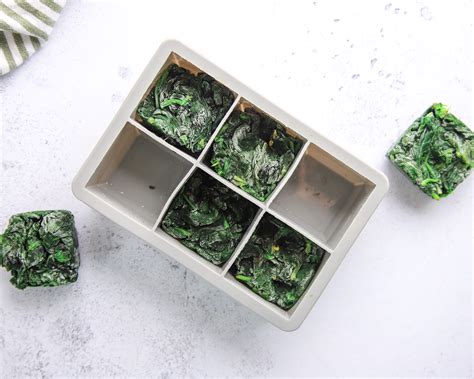Frozen Spinach Cubes Wonky Box Recipe