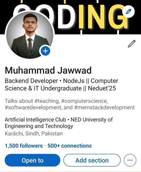 Muhammad Jawwad On Linkedin Milestonecelebration 1500followers Grateful Linkedincommunity
