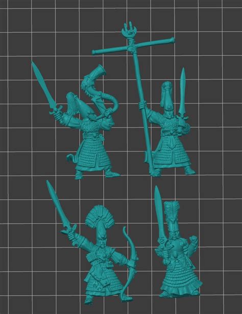 3d File Ffr Ground Pixies Leaders Pack 2・3d Print Design To