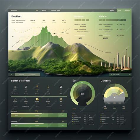Premium Ai Image Web Dashboard Energy Energy Consumption Dashboard Grid Based Layout Clean