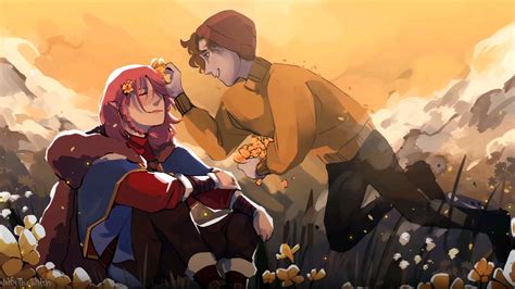 I Made An Animated Wallpaper Of Techno And Ghostbur [original Art By
