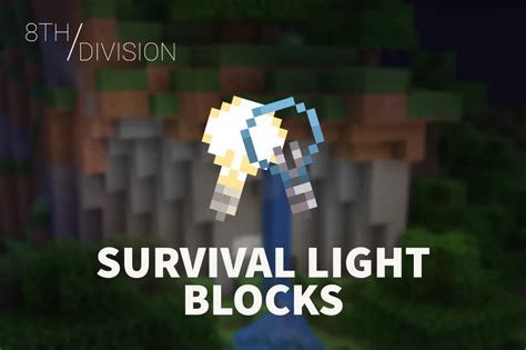 Survival Light Blocks Minecraft Data Pack