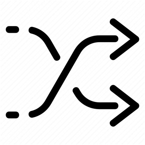 Shuffle Music Button Randomize Repeat Rando Icon Download On