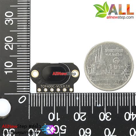 Tof400c Vl53l1x เซ็นเซอร์วัดระยะทางแสงเลเซอร์ ความแม่นยำสูง Laser Ranging Sensor Module ระยะตรวจ