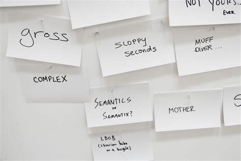 Betty Tompkins Sex Works Women Words Phrases And Stories Exhibition At Gavlak Gallery Los