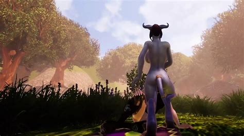 Draenei Futa Dickgirl Fucks Hot Elf Warcraft Porn Parody Shemale