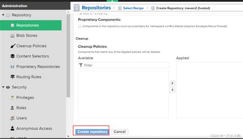 Nexus私库搭建 Linux（快捷步骤）nexus Linux启动 Csdn博客