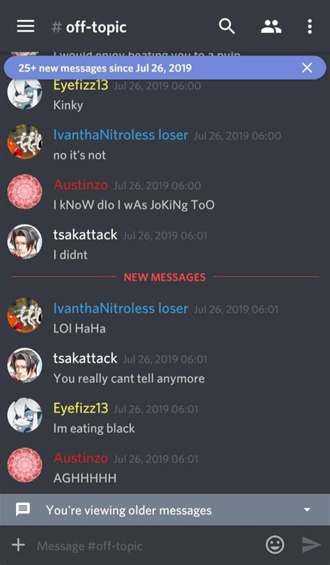 Discord Set Every Message Since 26th July Unread Rdiscordapp