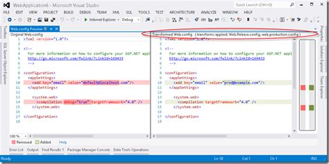 Profile Specific Nfig Transforms And Transform Preview Net Blog