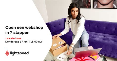 Webinar Open Een Webshop In 7 Stappen Lightspeed