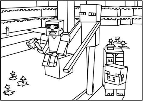 Coloriage De Minecraft à Colorier Pour Enfants Coloriages De