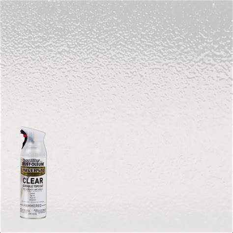 Clear Rust Oleum Universal All Surface Interior Exterior Hammered Spray Paint 302153 11 Oz 6