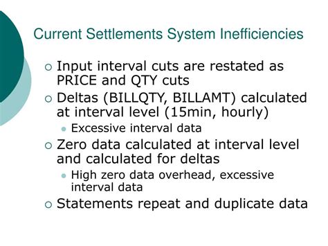 Ppt Nodal Settlement Delta Calculations And Statements 71106