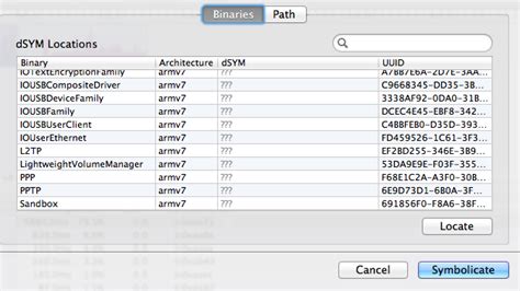 Objective C Register App For Symbolication In Xcode Profiler Stack