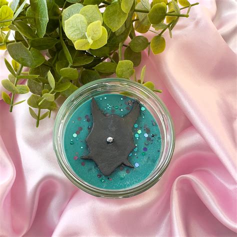 Xiao Soy Candle Genshin Impact Inspired Candle Oni Mask Anemo