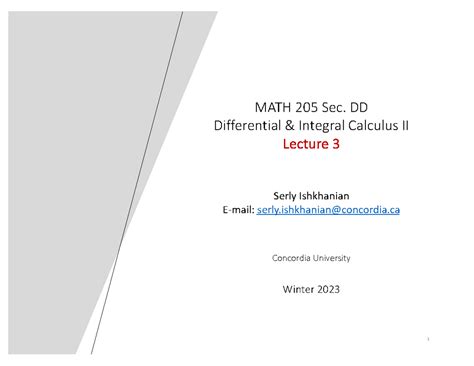 205 lec 3 note and examples 1 math 205 sec dd differential