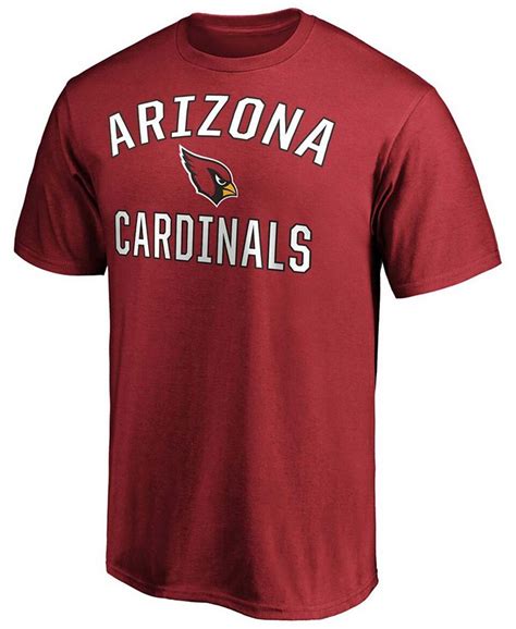 Fanatics Mens Cardinal Arizona Cardinals Victory Arch T Shirt Macys
