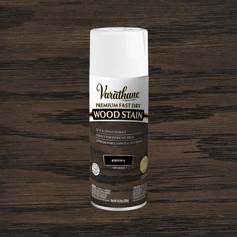 Rust Oleum Ebony Varathane Premium Fast Dry Interior Wood Stain Spray