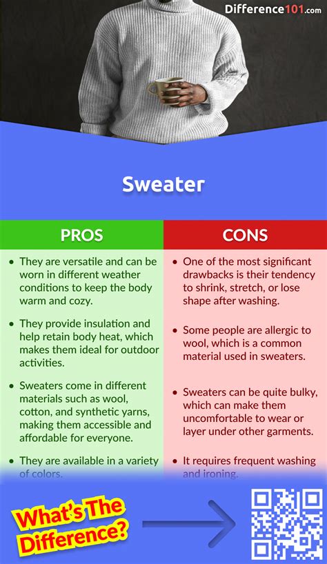 Sweater Vs Sweatshirt 5 Key Differences Pros And Cons Similarities Difference 101