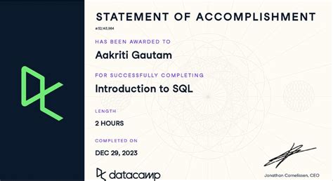 Aakriti Gautam On Linkedin Sqlmastery Continuouslearning