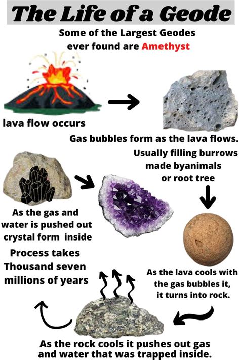 The Life Of A Geode Geode Crystals Large Geode
