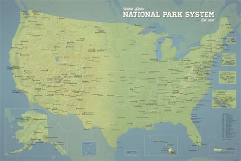 National Parks Best Maps Ever