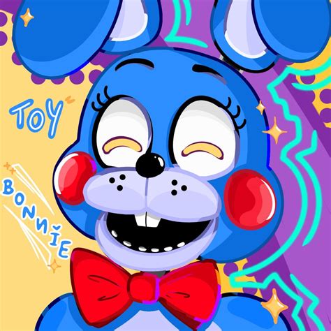Toy Bonnie Fanart By Glitchedgirll Jeux Horreur