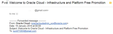 Creating A Free Account In Oracle Cloud Oracledbwr