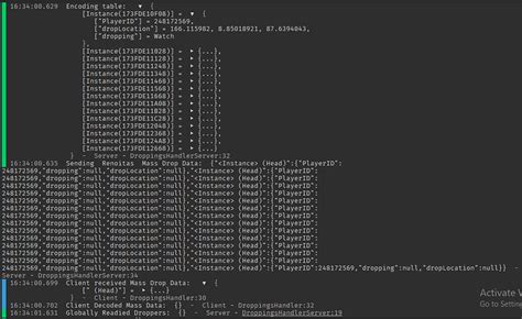 Fireclient Remotes Only Passing One Element Of Tabledictionary