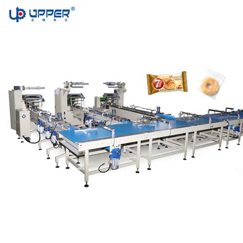 Automatic Cracker Packaging Machine Horizontal Food Packing Machine And Chocolate Bar