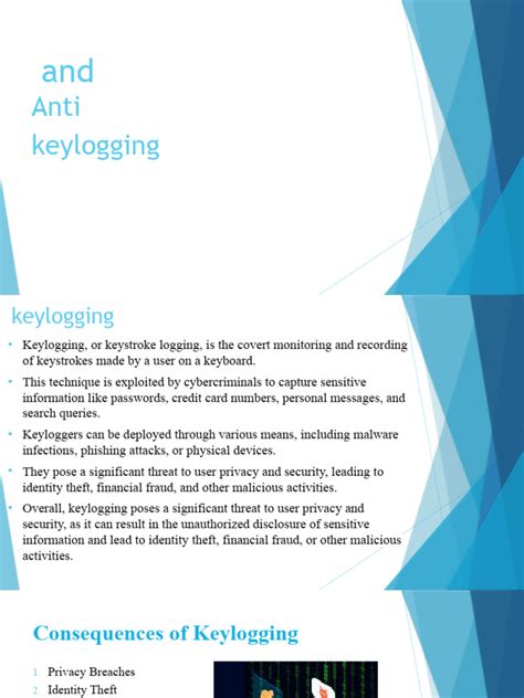 Keylogging Pdf Security Computer Security