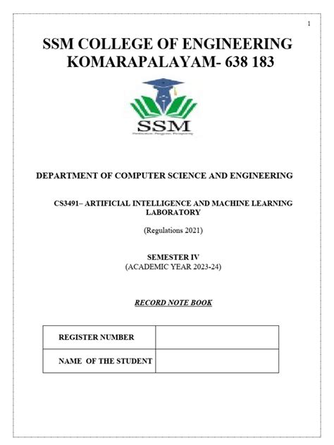 Ai Ml Lab Manual 17 Pdf Queue Abstract Data Type Algorithms And