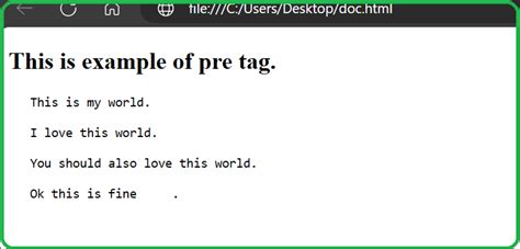 Html Paragraphs Java Training School
