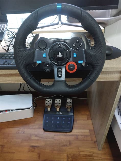 Logitech G Driving Force Racing Wheel Video Gaming Gaming Accessories Controllers On Carousell