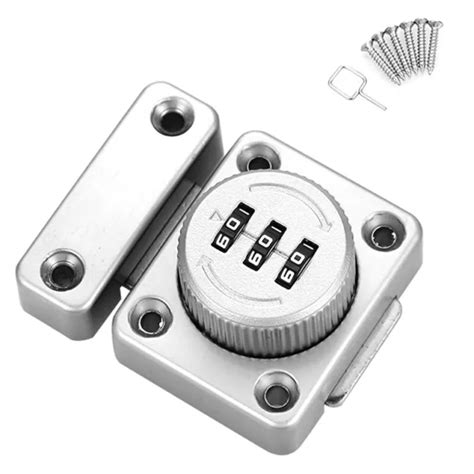 Cabinet Door Keyless Combination Lock Cabinet Mechanical Digit Passcode Picclick Au