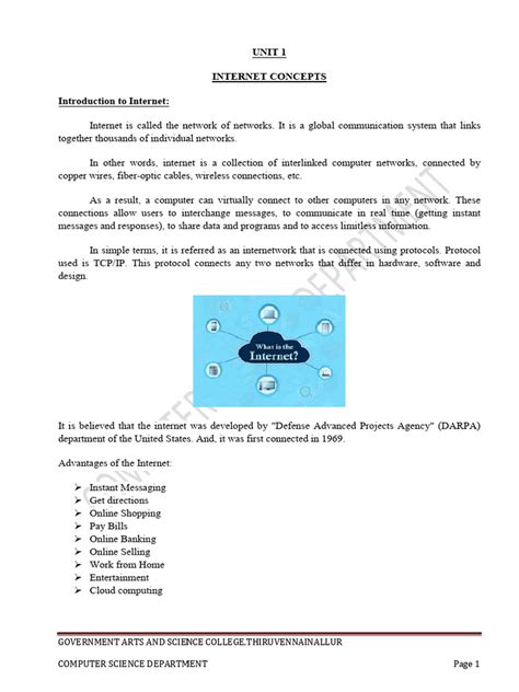 internet concepts pdf world wide web internet and web