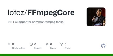 Github Lofczffmpegcore Net Wrapper For Common Ffmpeg Tasks