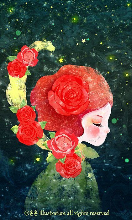 어린왕자 어린왕자가 사랑한 장미 그리고 어린왕자를 사랑한 사막여우 어린왕자의 사랑이야기 ⓒ욘욘 Illustration All Rights Reserved